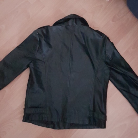 Forever 21 | Jackets & Coats | Punk Rock Girl Faux Leather Jacket ...
